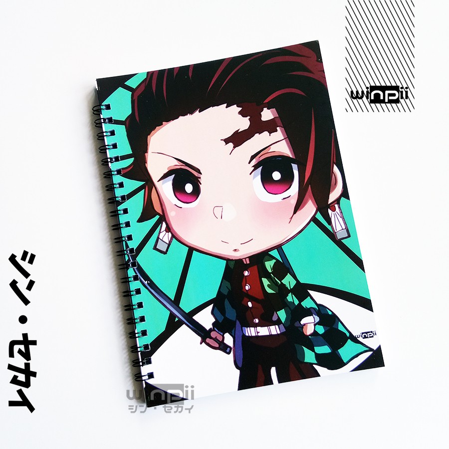 Kamado Tanjiro Anime Kimetsu no Yaiba Notebook | Shopee Malaysia