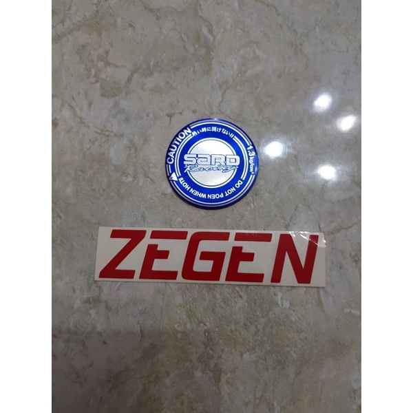 Sard racing stamped radiator cap emblem imported from thailand | Shopee ...