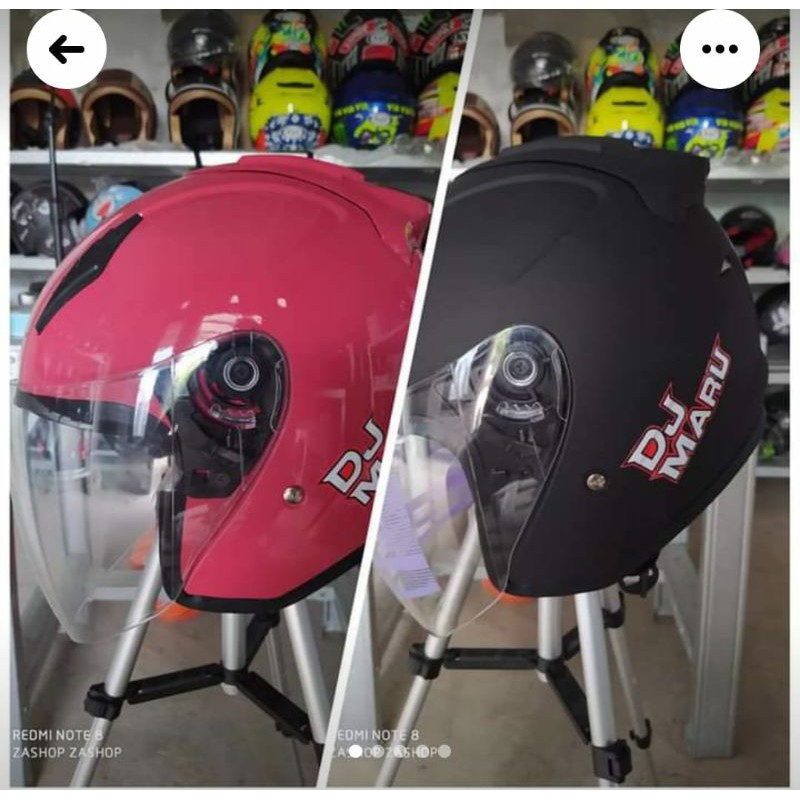 Kyt DJ Maru helmet similar to ORI | Shopee Malaysia