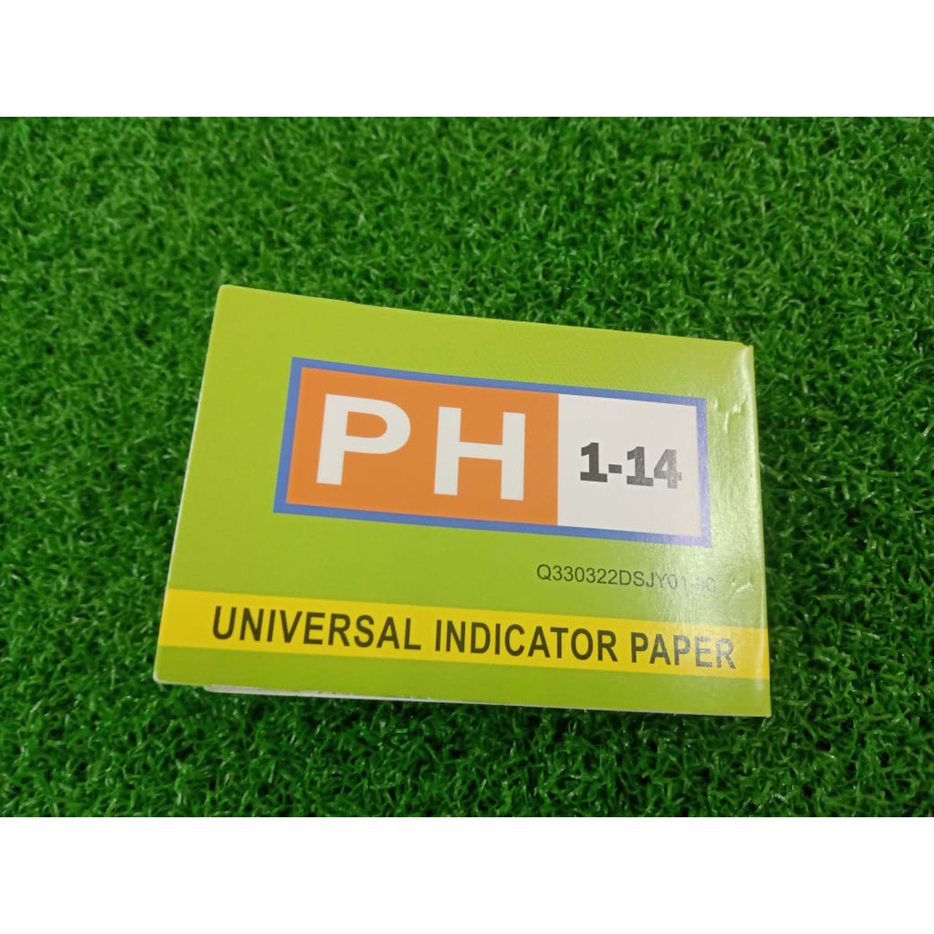 PH Test Strips 1-14, Universal Litmus Book type ( Pack/80 strips ...