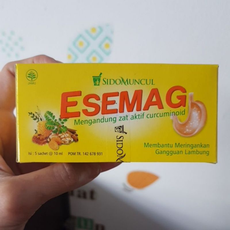Esemag Sidomuncul contains 5 liquid ulcer medicine sachets | Shopee ...