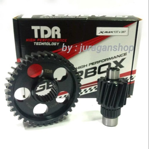 TDR Gear ratio XMAX 250 13T x 38T 13Tx36T original TDR racing Gearbox ...