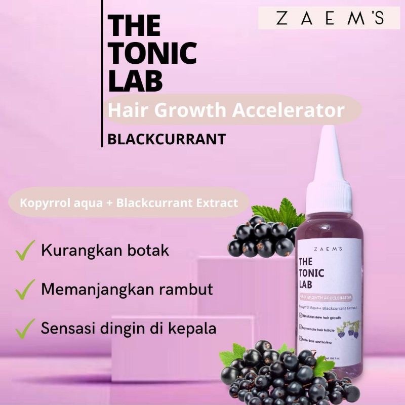 Ready Stock The Tonic Lab by Zaem Hair Tonic Serum for Dandruff ...