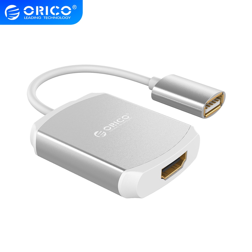 ORICO HDMI Adapter Mini HDMI to USB Cable Adapters Connect Phone Tablet ...