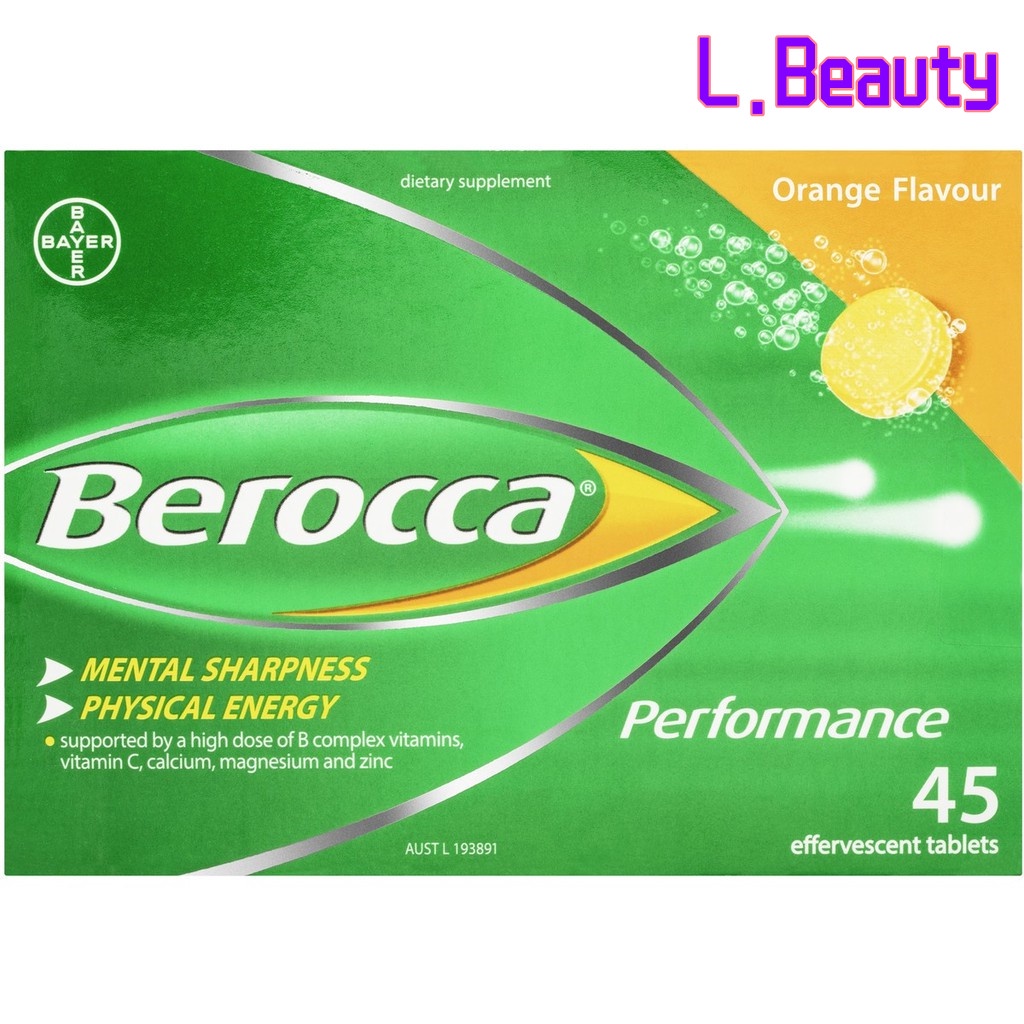 (Ready Stock)Berocca Performance Orange ( 45 Effervescent Vitamin C ...