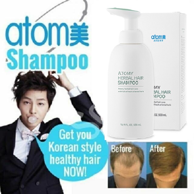 Atomy Herbal Hair Shampoo and Conditioner Anti Hair Loss 艾多美 防脱发草本滋润 洗发 ...