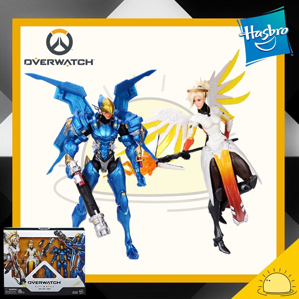 Overwatch Ultimates-Pharah & Mercy 6" Collectible Action Figures-Dual ...