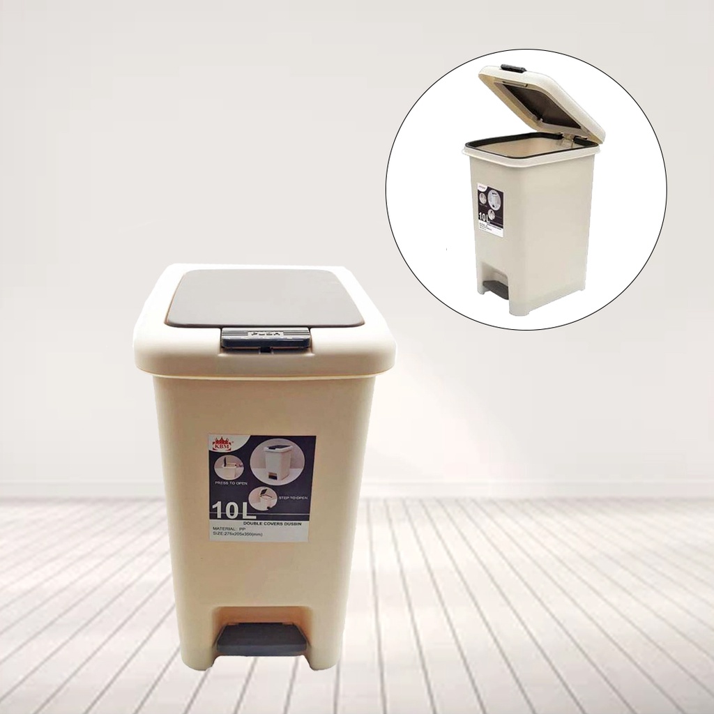 10L Dustbin with Pedal | Shopee Malaysia