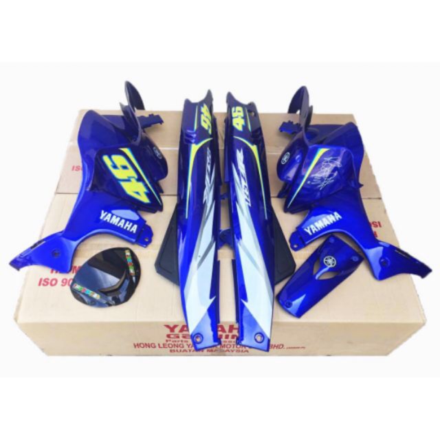 YAMAHA 125Z / 125ZR (100% ORIGINAL HLY ) COVER SET 46 ROSSI | Shopee ...