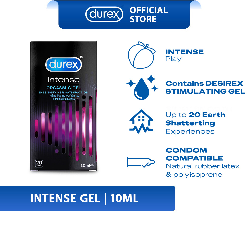 [NOT FOR SALE] Durex Intense Orgasmic Gel Lube | 10ML For Women | Shopee Malaysia