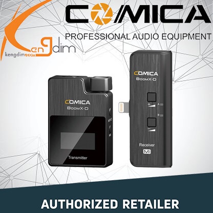 Comica Audio BoomX-D MI1 Ultracompact Digital Wireless Microphone ...
