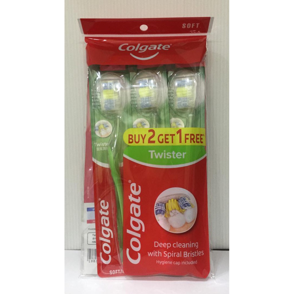 COLGATE Toothbrush With Hygiene Cap ( Value Pack) | Shopee Malaysia