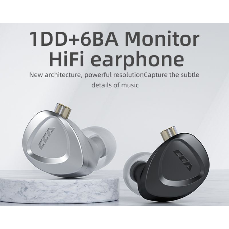 CCA - CKX 7-Driver Hybrid Tuning Monitor Hifi Earphone | Shopee Malaysia