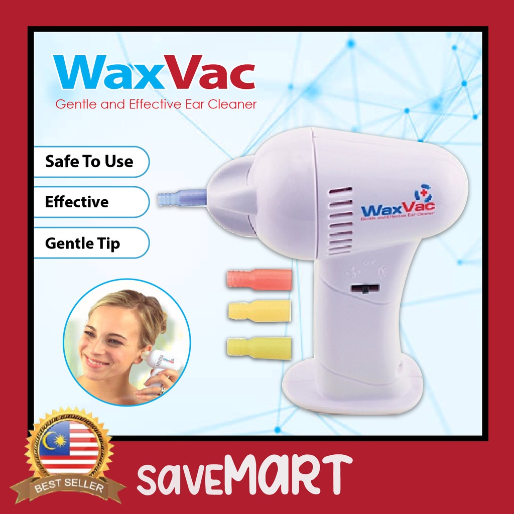 WaxVac Gentel Effective Ear Cleaner/Alat Pencuci Telinga | Shopee Malaysia