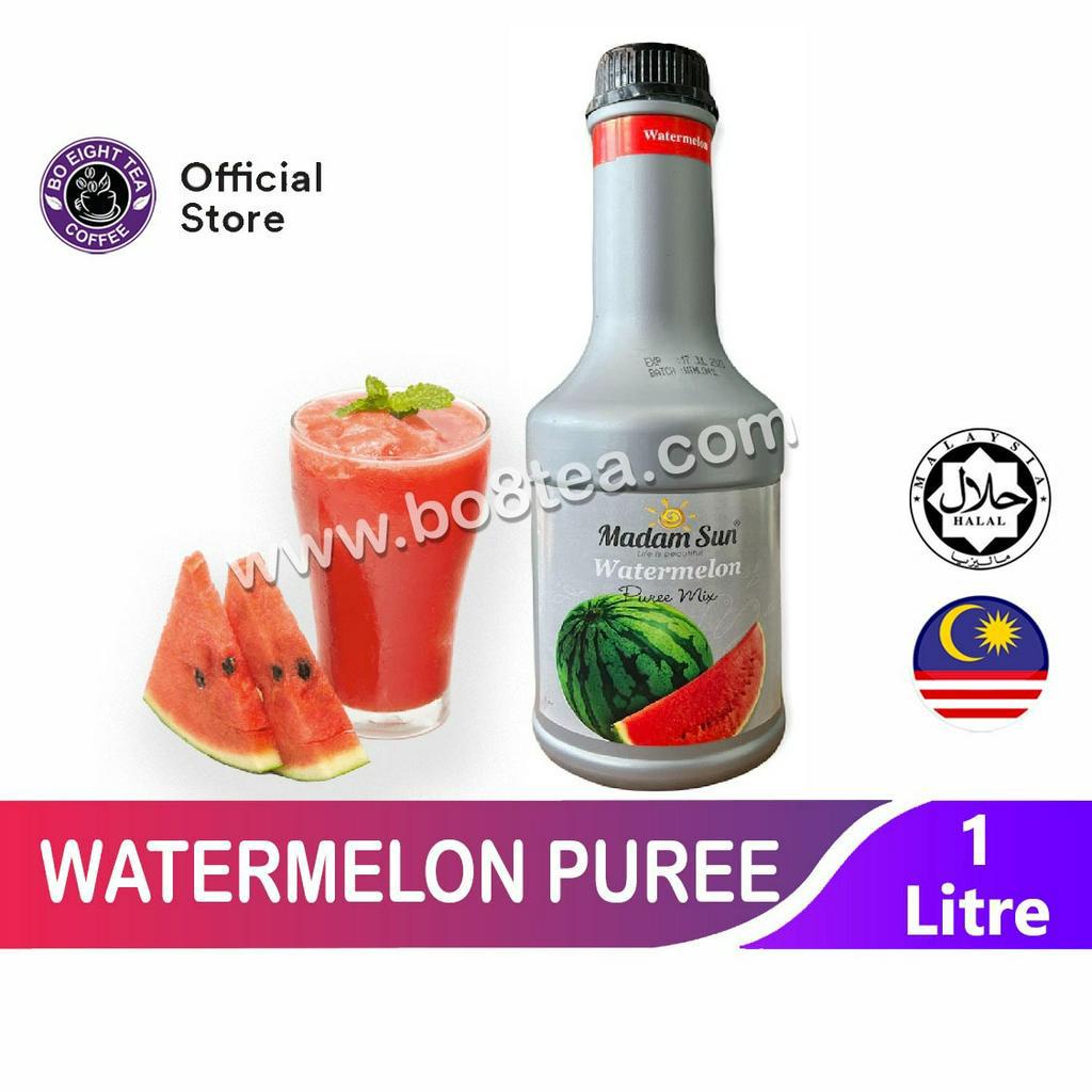 MADAM SUN WATERMELON PUREE 1 LITRE 西瓜糖浆 | Shopee Malaysia
