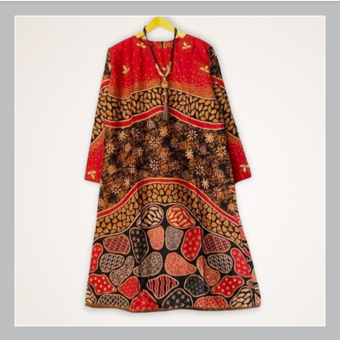 Batik Tunic Dress Smooth batik Tunic For Women batik Kataaya ston ...