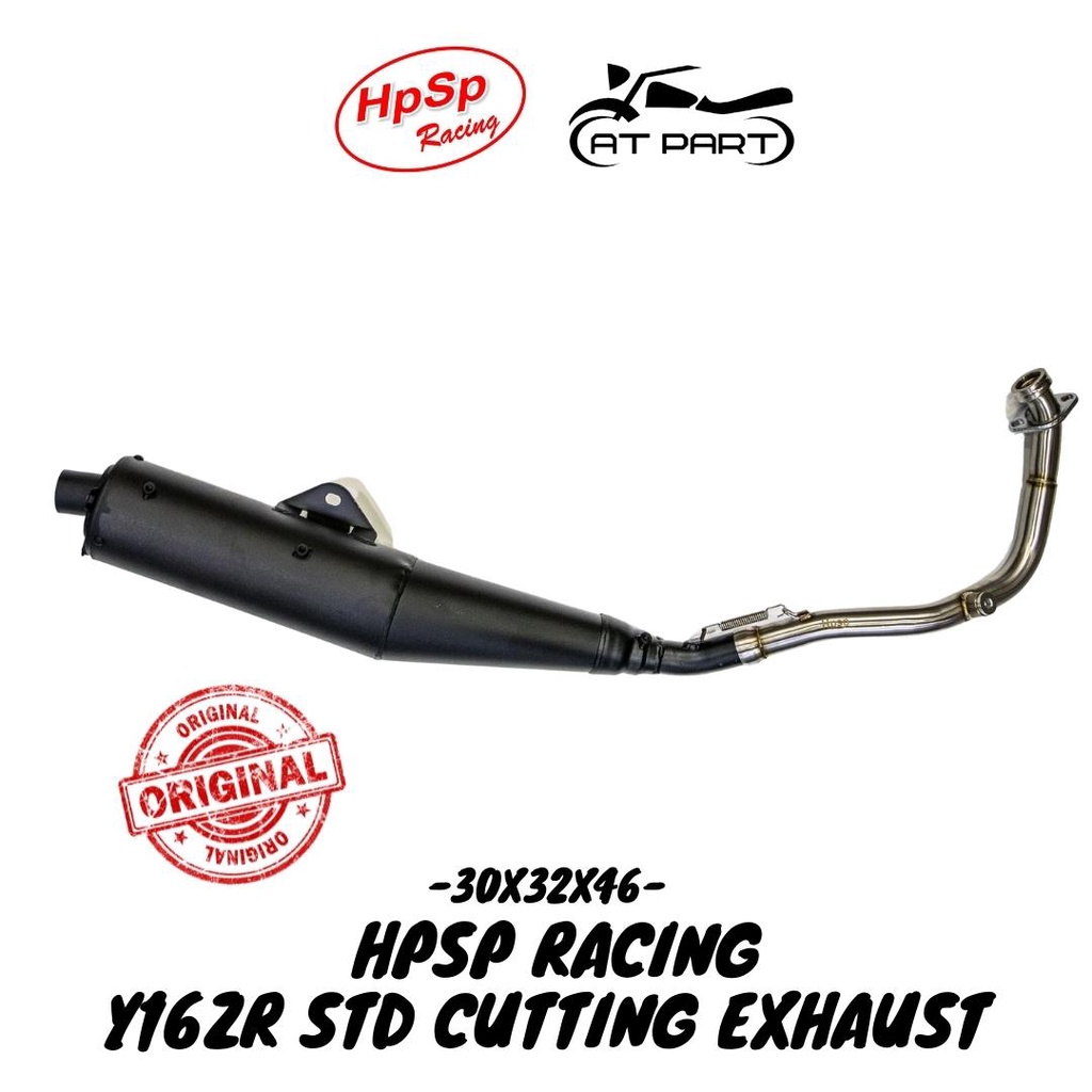 HPSP RACING STD CUTTING EXHAUST YAMAHA Y16ZR 32MM 30MM | Shopee Malaysia