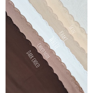 Shawl Sulam Plain | Shawl Sulam Klasik | Shawl Sulam Viral | Shawl ...