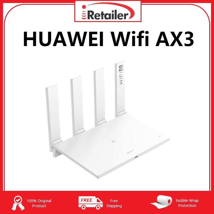 HUAWEI Wifi AX3 - WS7100 Home Router Dual Core Version (White) | Shopee ...