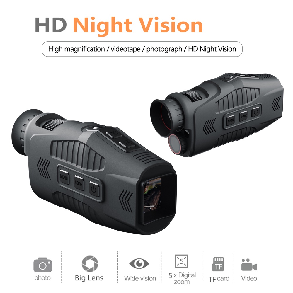 R11 1080P Monocular with Infrared Night Vision Day and Night Use Taking ...