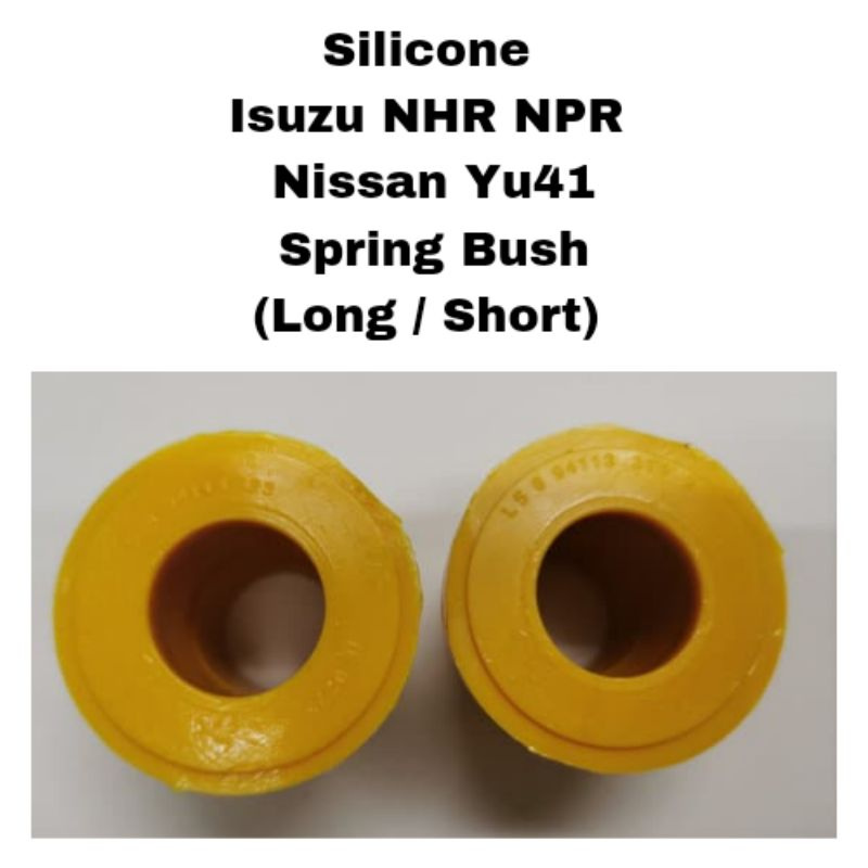 Isuzu NHR NPR Nissan Yu41 Canter FB300 Silicone Spring Bush 8-94113-314 ...