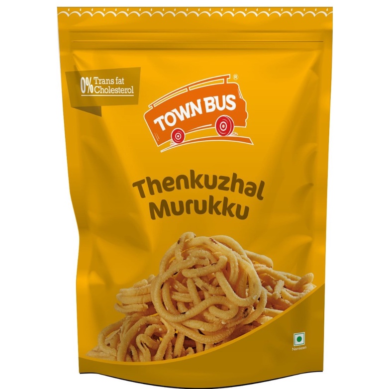 Town bus Snacks - Thenkuzhal Murukku - 170g | Shopee Malaysia