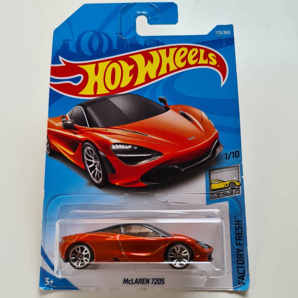 Hot Wheels McLaren 720S (Orange) - 100 % Original Hot Wheels | Shopee ...