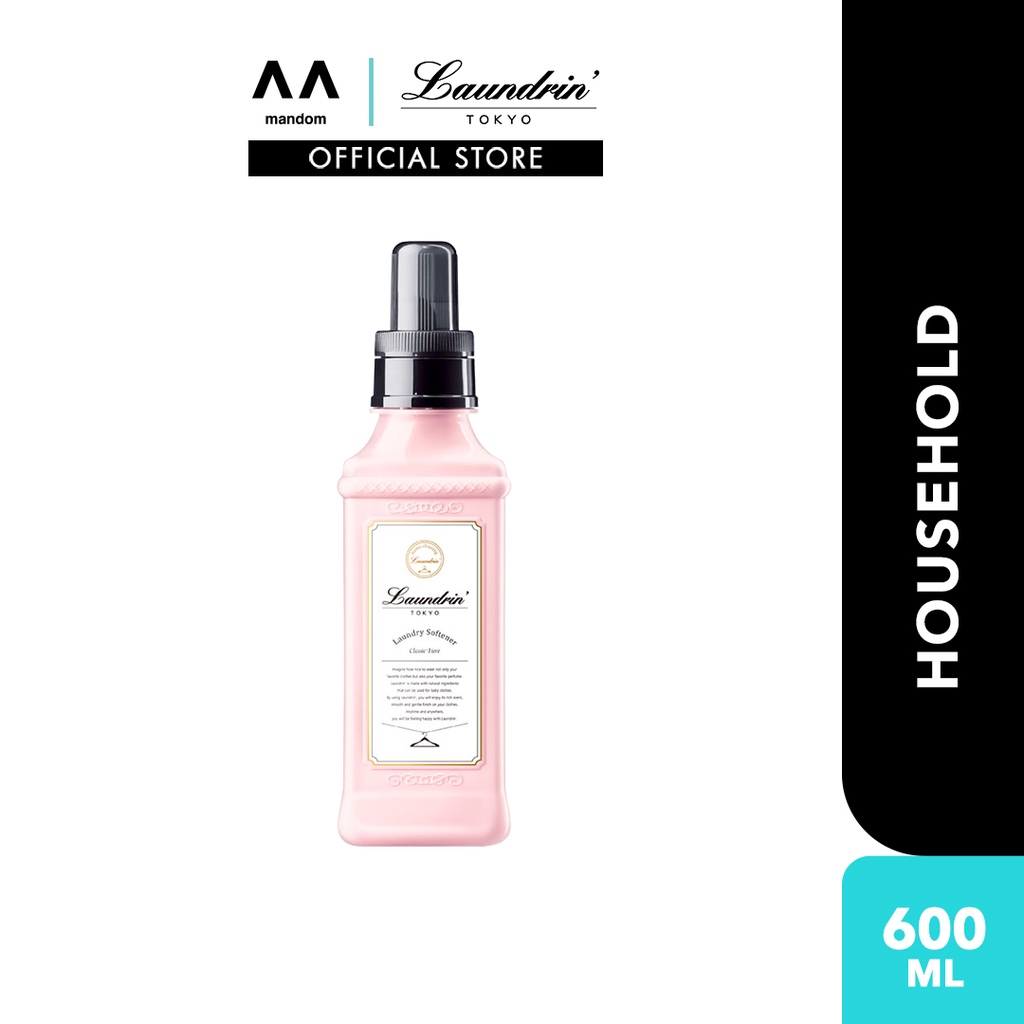 LAUNDRIN Fabric Softener Classic Fiore 600ml | Shopee Malaysia