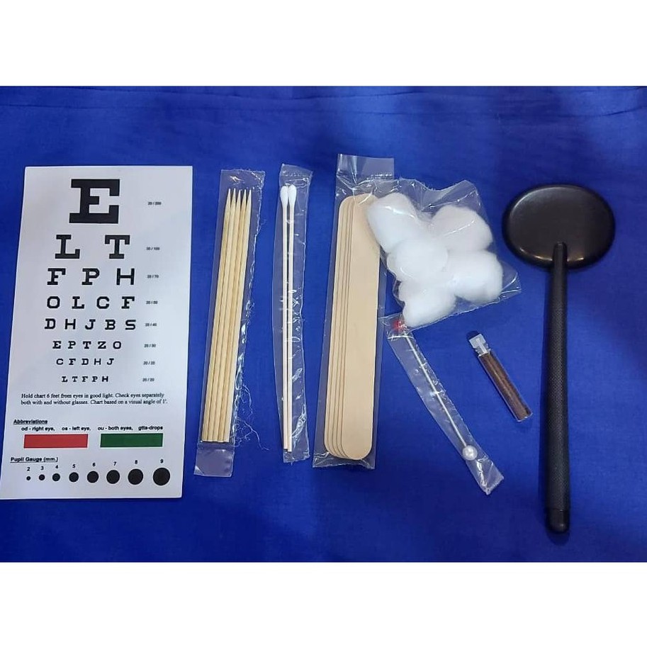 (READY STOCK) Neurokit High Quality with Original Pocket Snellen Eye ...