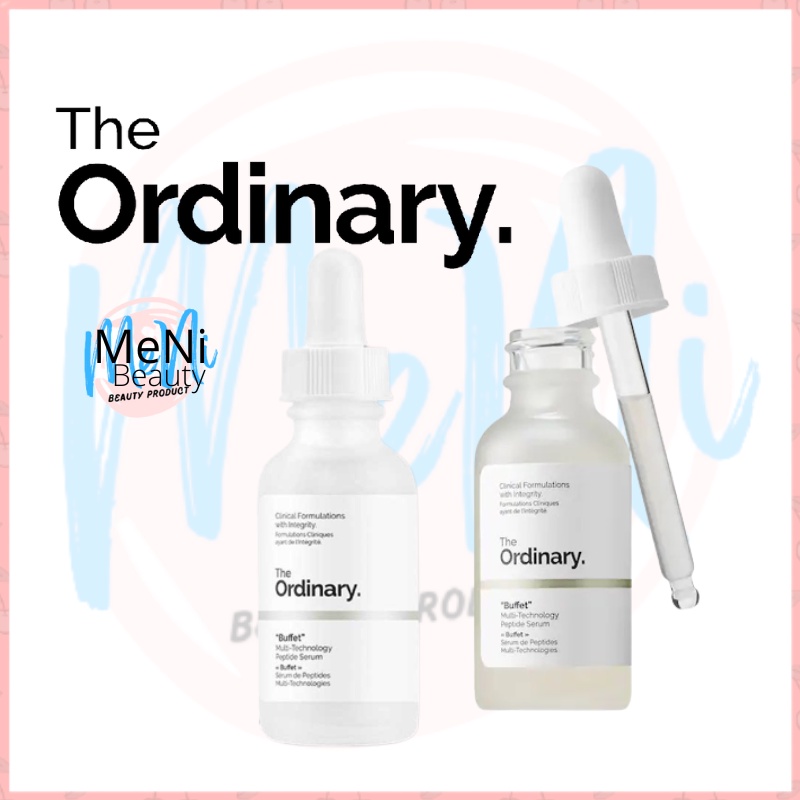 MeNi Beauty The Ordinary Buffet 30ml | Shopee Malaysia