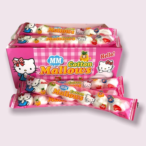 6Pcs(1pack) Hepin MM Cotton Mallows Marshmallow HALAL (LOCAL READY ...