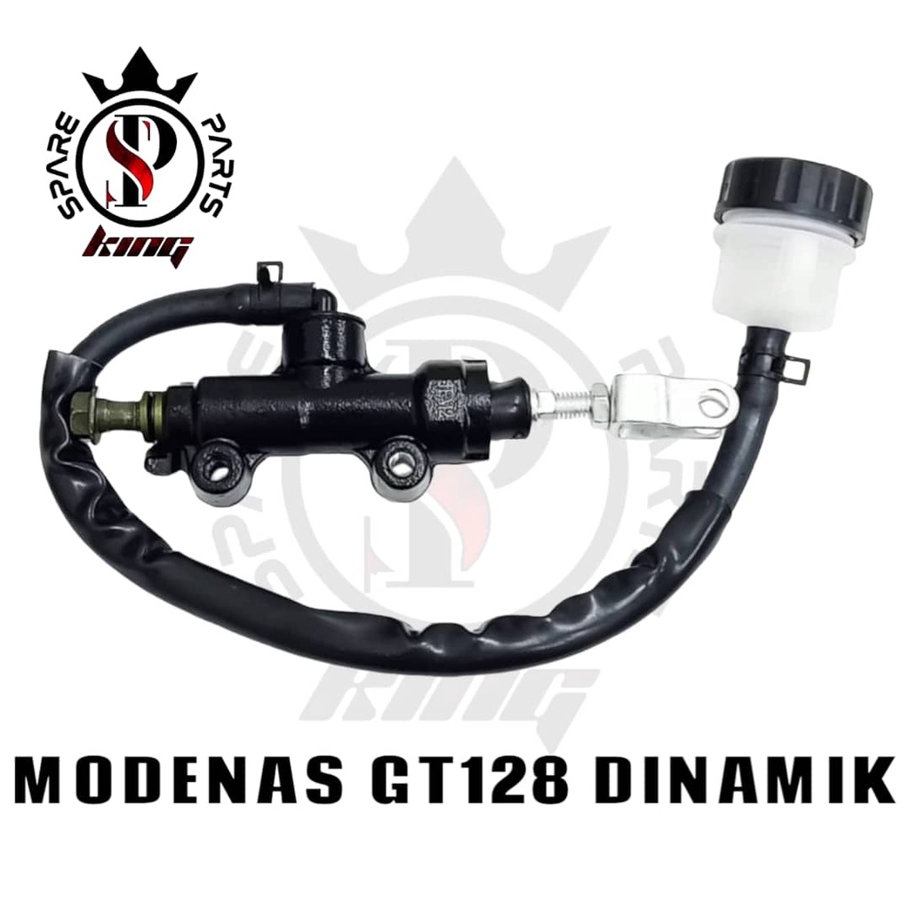 MODENAS GT128 DINAMIK REAR DISC BRAKE REAR MASTER PUMP SET BRAKE SYSTEM ...