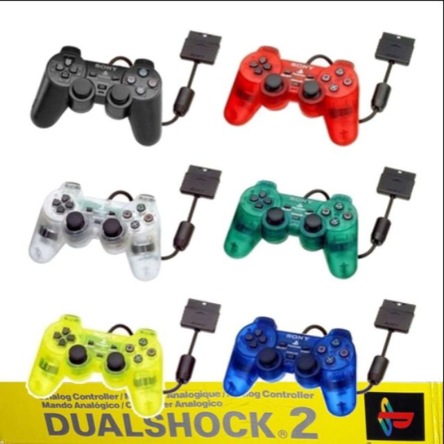 PS2 COLOR CONTROLLER (ANALOG) | Shopee Malaysia