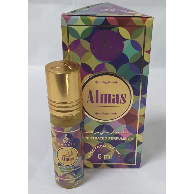 💢💢KHALIS-ALMAS PERFUME 6ML💯💯 | Shopee Malaysia