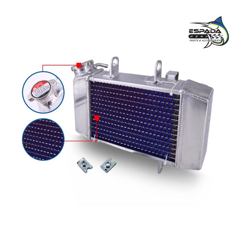 Espada Radiator S/Steel Racing Lc135/Y15zr | Shopee Malaysia