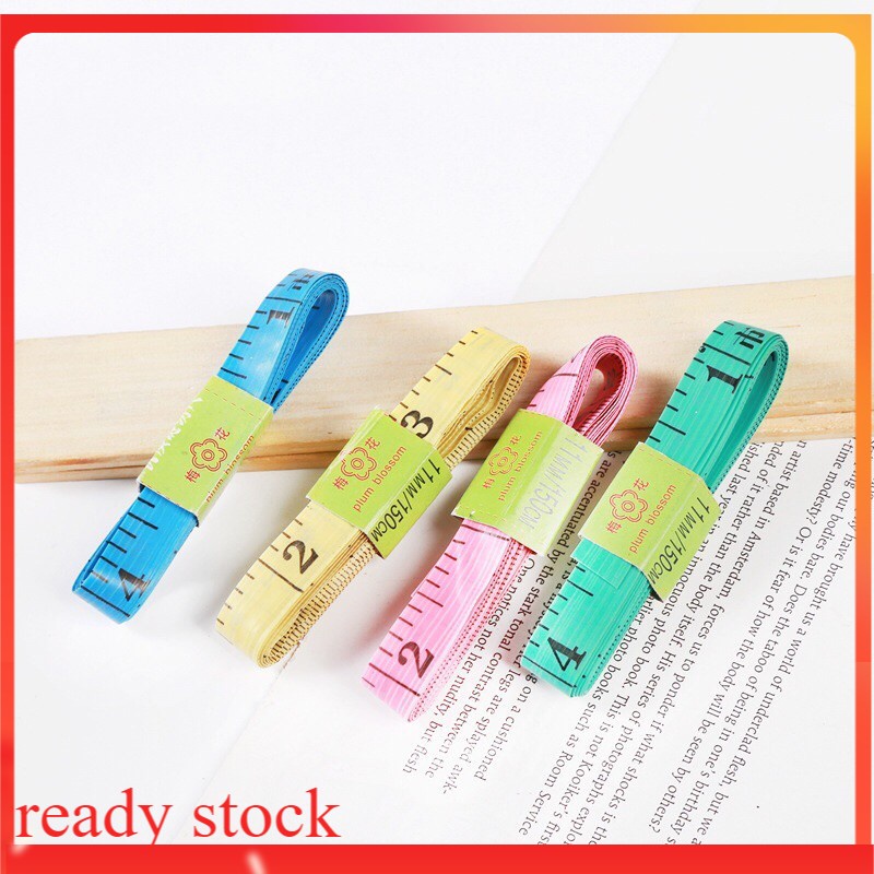 Measuring Tape / Tali Ukur Pita Pengukur Tape Measure 150cm/60inch ...