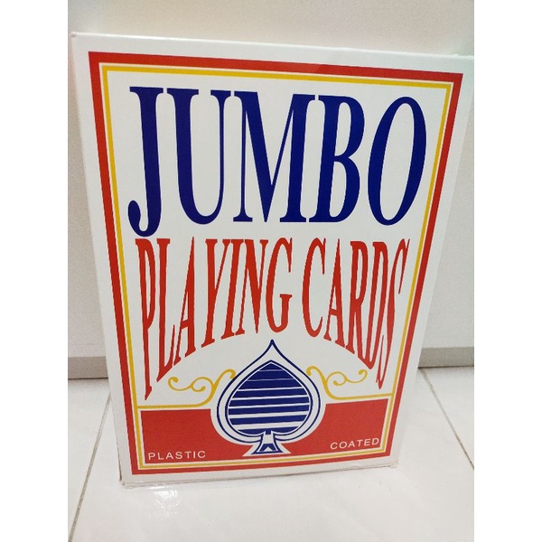Jumbo Playing Cards Jeu De Cartes | Shopee Malaysia