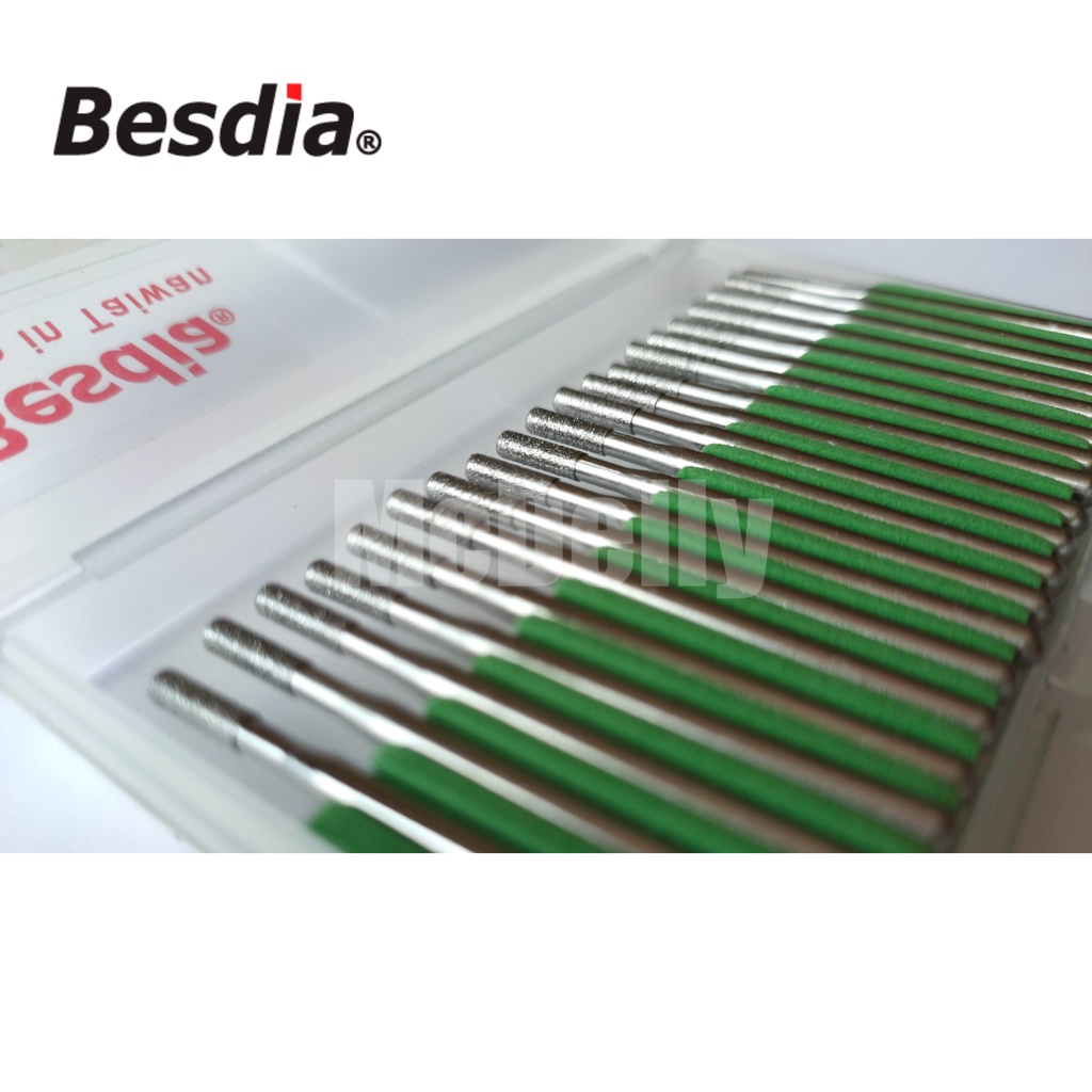 Taiwan BESDIA® BM-Series (ø3.0mm shank) Diamond Mounted Points (20pcs ...