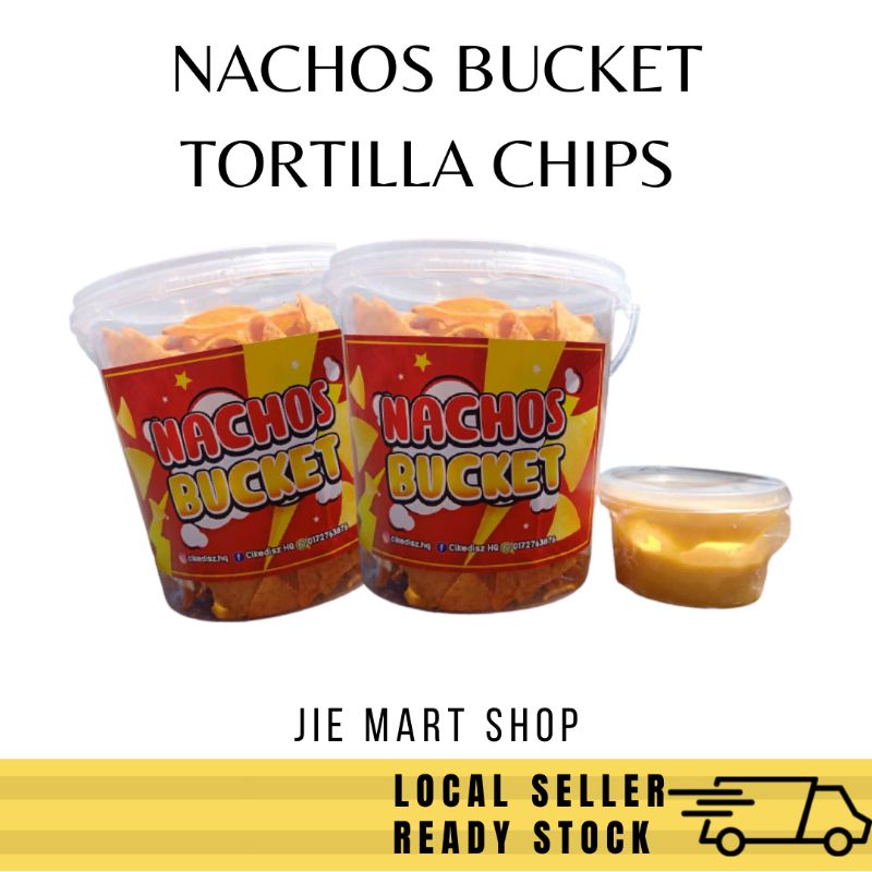 [READY STOCK] - Nachos Bucket Nachos Baldi Nachos Tortilla Chips with ...