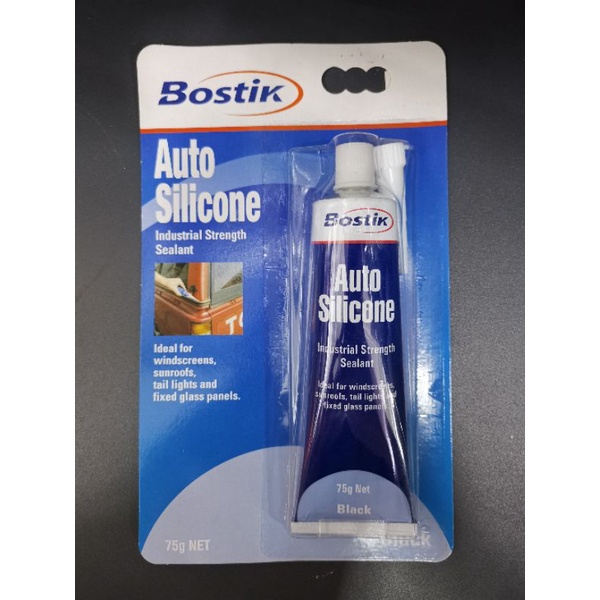 🇺🇸 Bostik Auto Silicone Industrial Strength Sealant Black - 75g | Shopee Malaysia
