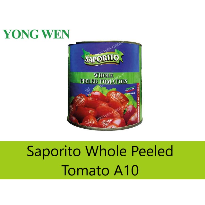 Saporito Whole Peeled Tomato A10 | Shopee Malaysia