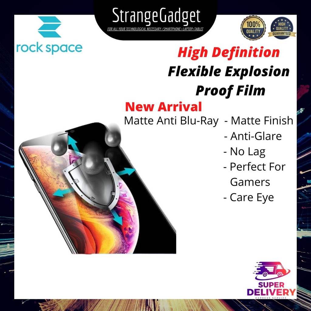 💥 New Arrival 💥 Matte Anti Blue Light 💥 Rock Space High Definition ...