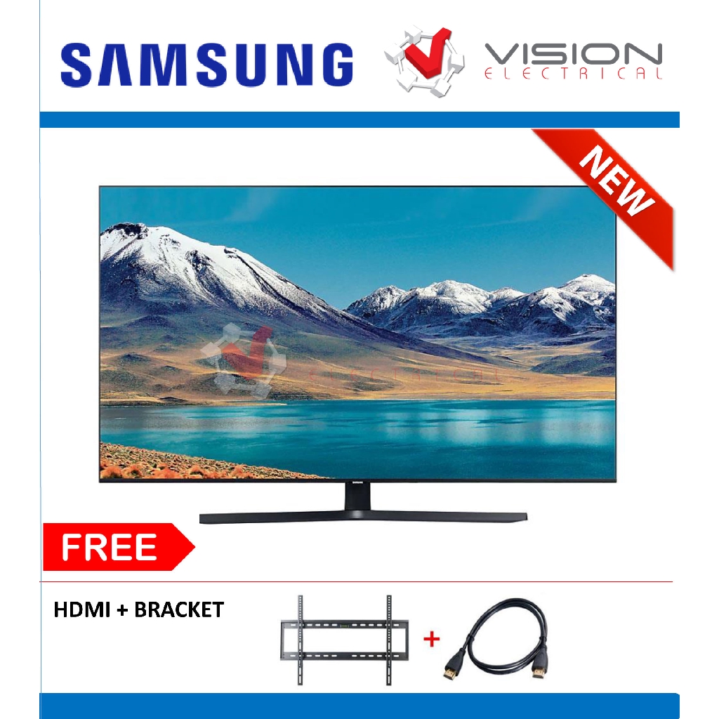 2020 New Model : Samsung 50" TU8500 4K UHD Smart TV (2020) UA50TU8500KXXM + Free HDMI + Bracket ...