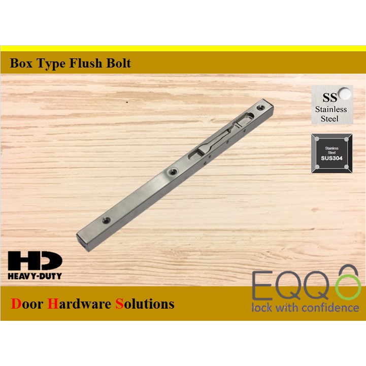 EQQO EQDB-8" SS SUS304 BOX TYPE FLUSH BOLT | Shopee Malaysia