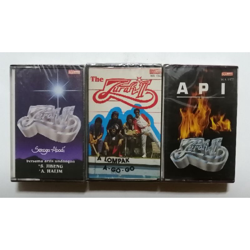 Kaset Baru The Zurah ll 1.Api 2.Semoga Abadi 3.A Lompak A-Go-Go (NOS ...