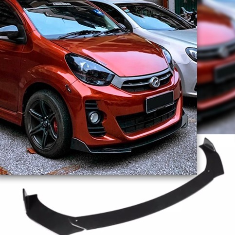 Car Universal FRONT BUMPER LIP DIFFUSER ALL CAR CAN USE AXIA BEZZA ALZA ...