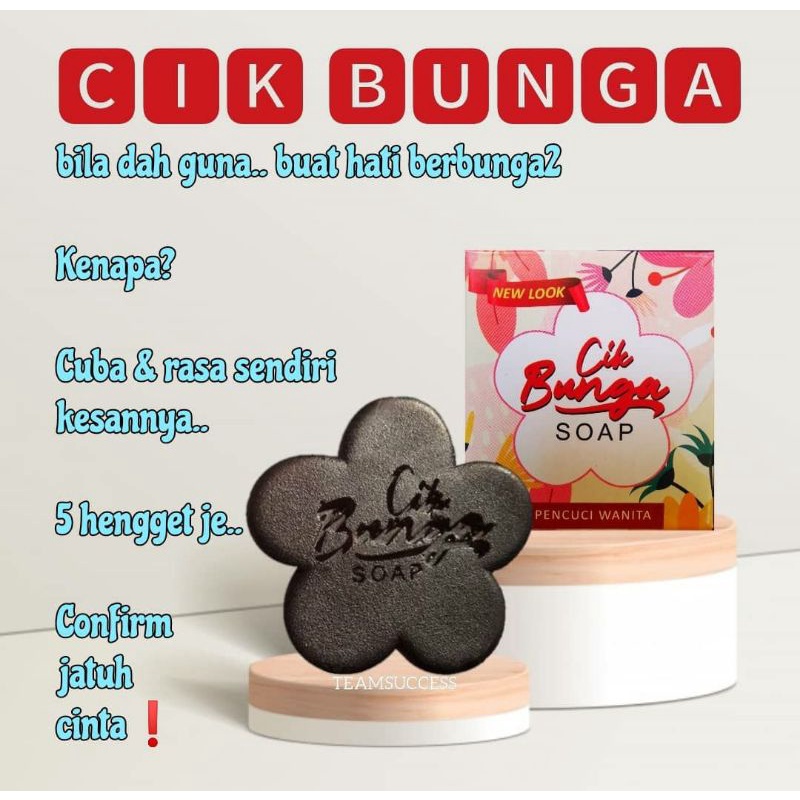 Sabun Cik Bunga (ORIGINAL HQ) 🌹 🔥HOT ITEM/FREE GIFT🔥 | Shopee Malaysia