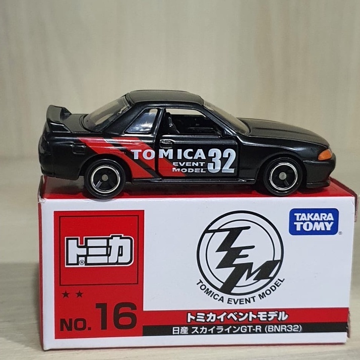 TOMICA NISSAN SKYLINE GT-R R32 - NO. 16 EVENT MODEL | Shopee Malaysia