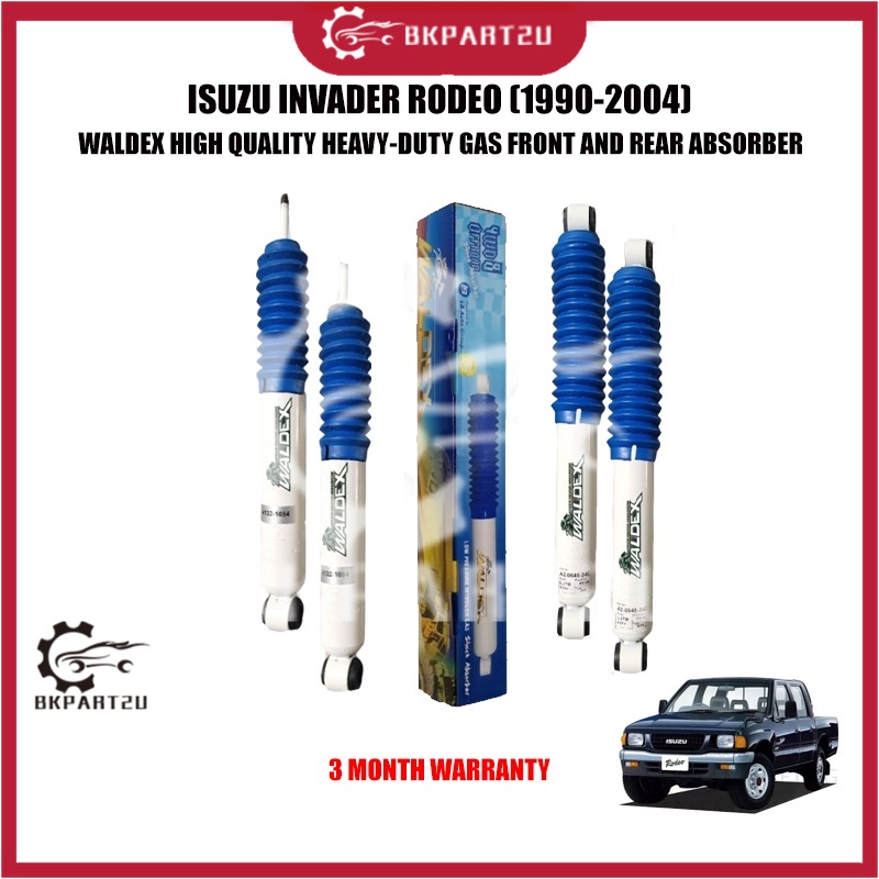 ISUZU INVADER RODEO (1990-2004) WALDEX HIGH QUALITY HEAVY-DUTY GAS ...