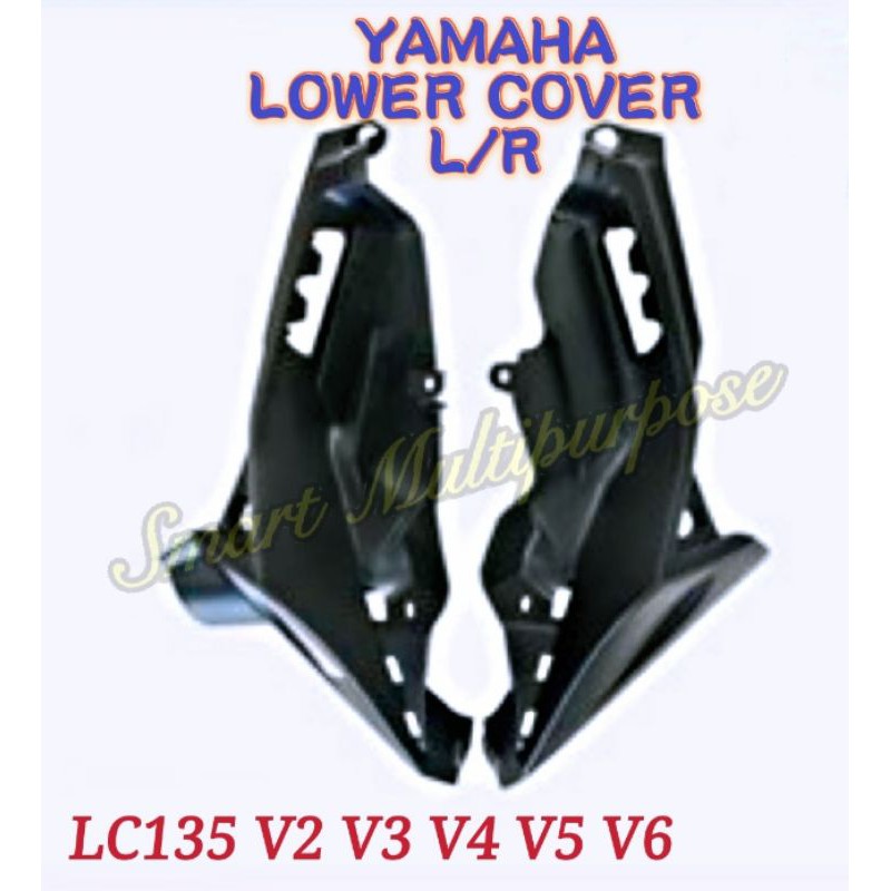 YAMAHA LC125 NEW V2 V3 V4 V5 V6 LOWER COVER BODY ENGINE STEP BAR INNER ...